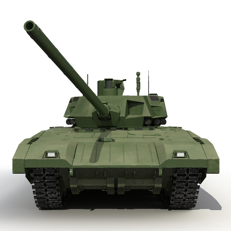 3d russian main battle tank model
