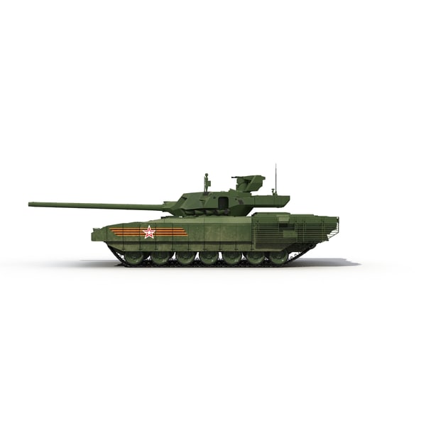 3d russian main battle tank model