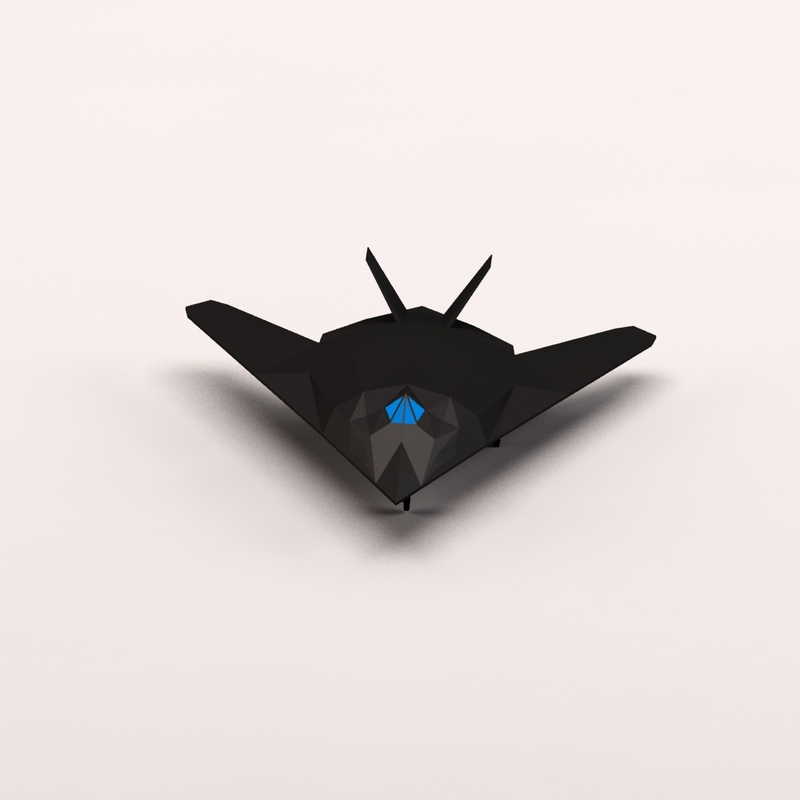 max cartoon stealth bomber