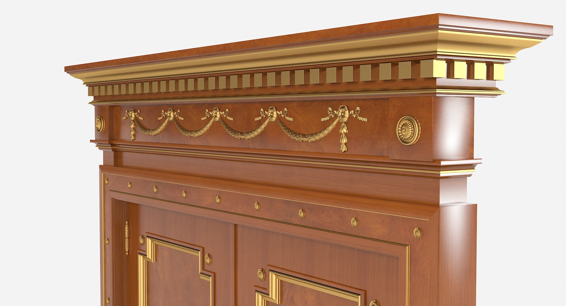 luxury doors 3d model