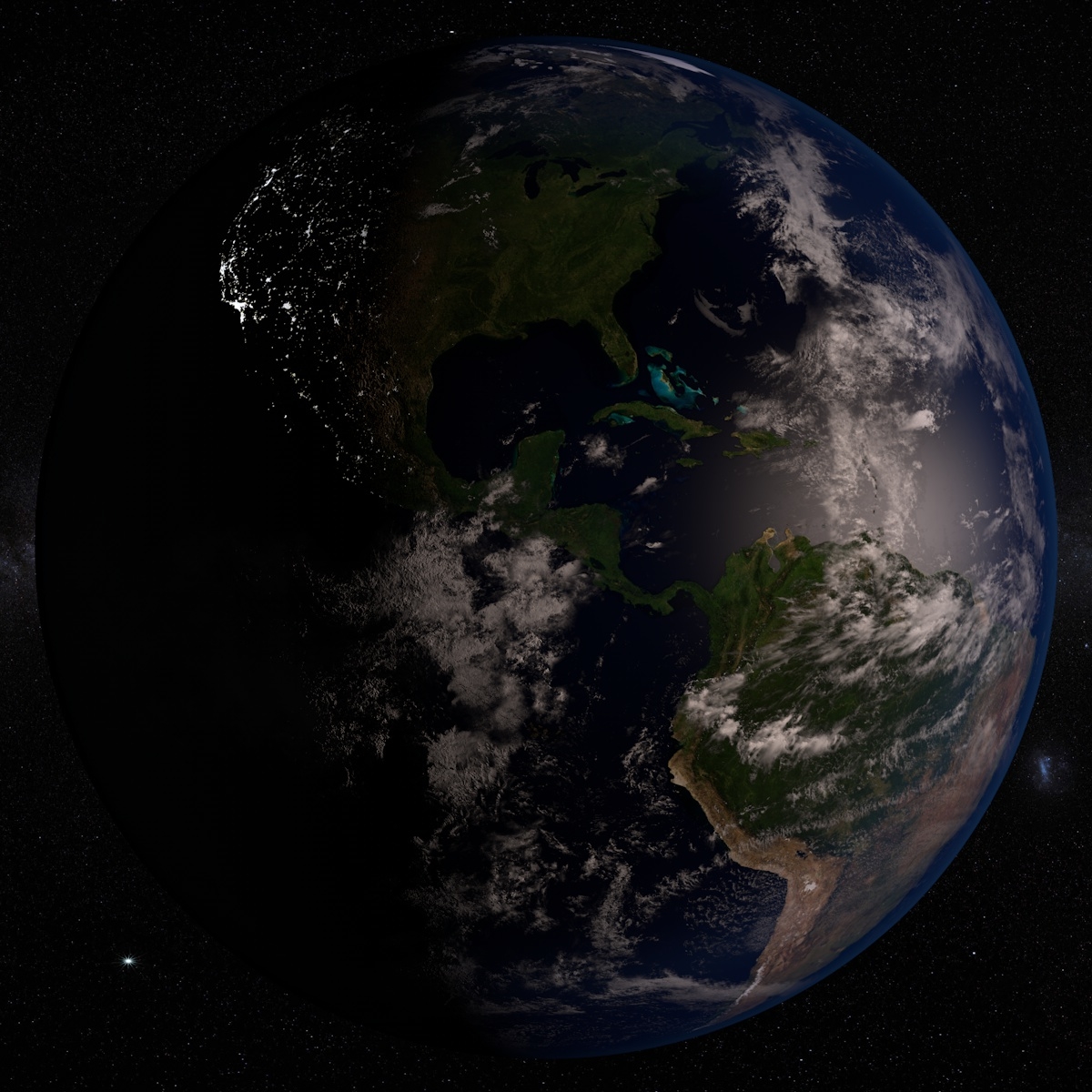 planet earth 32k c4d
