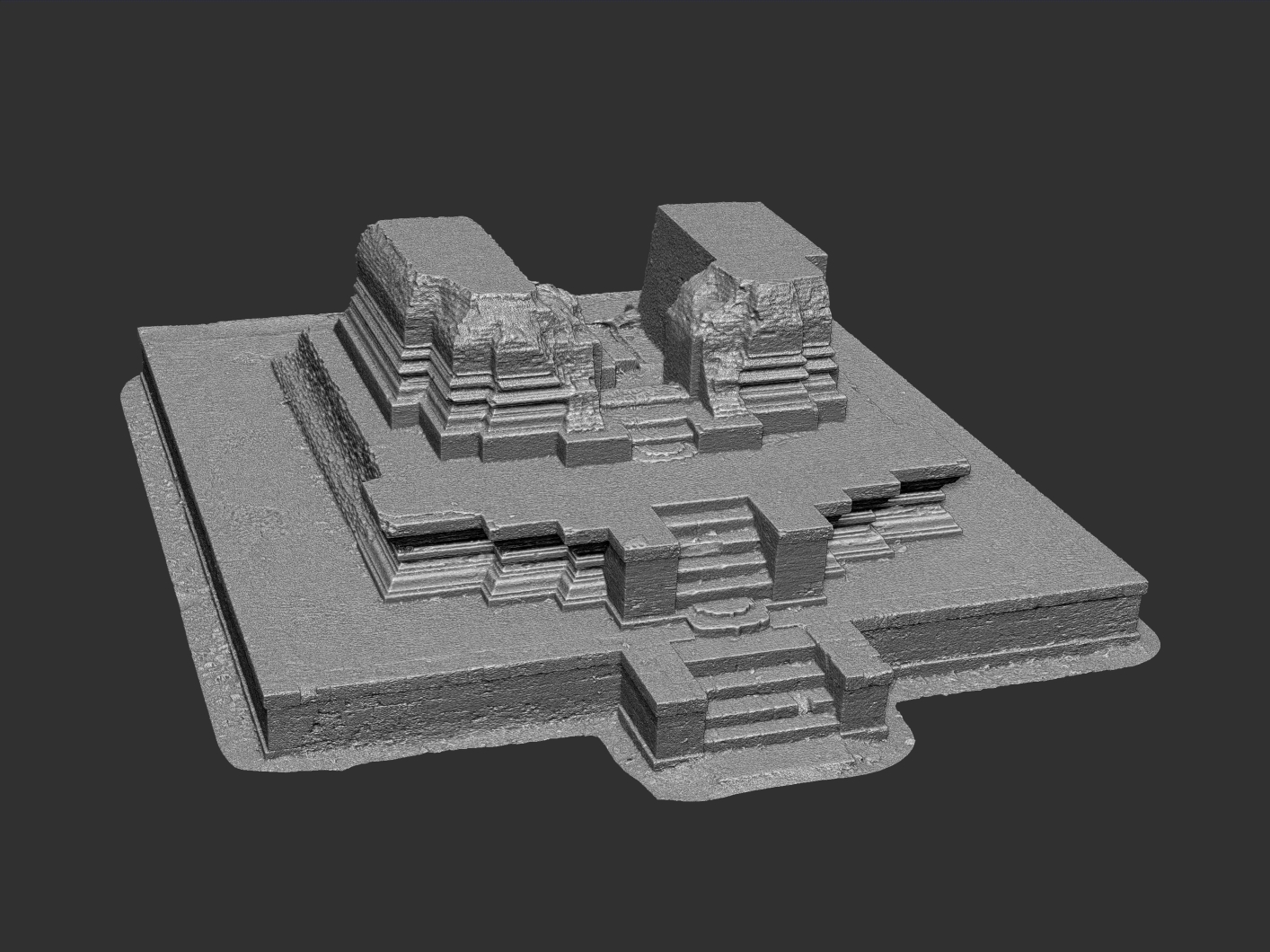 3d angkor temple 24k cambodia model