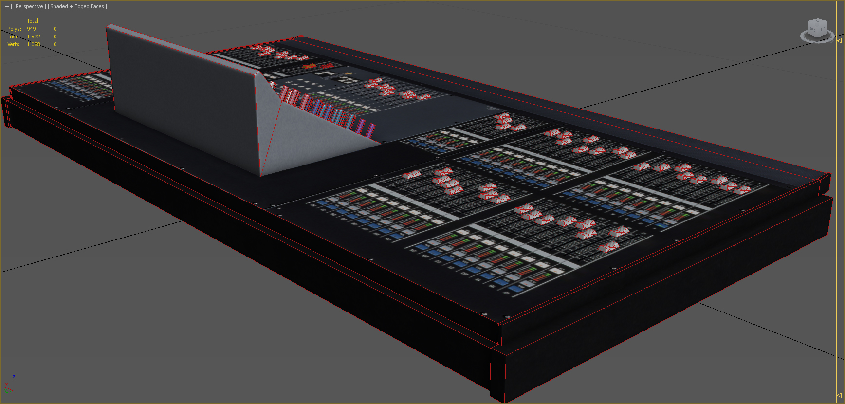 studio mixer 3d obj