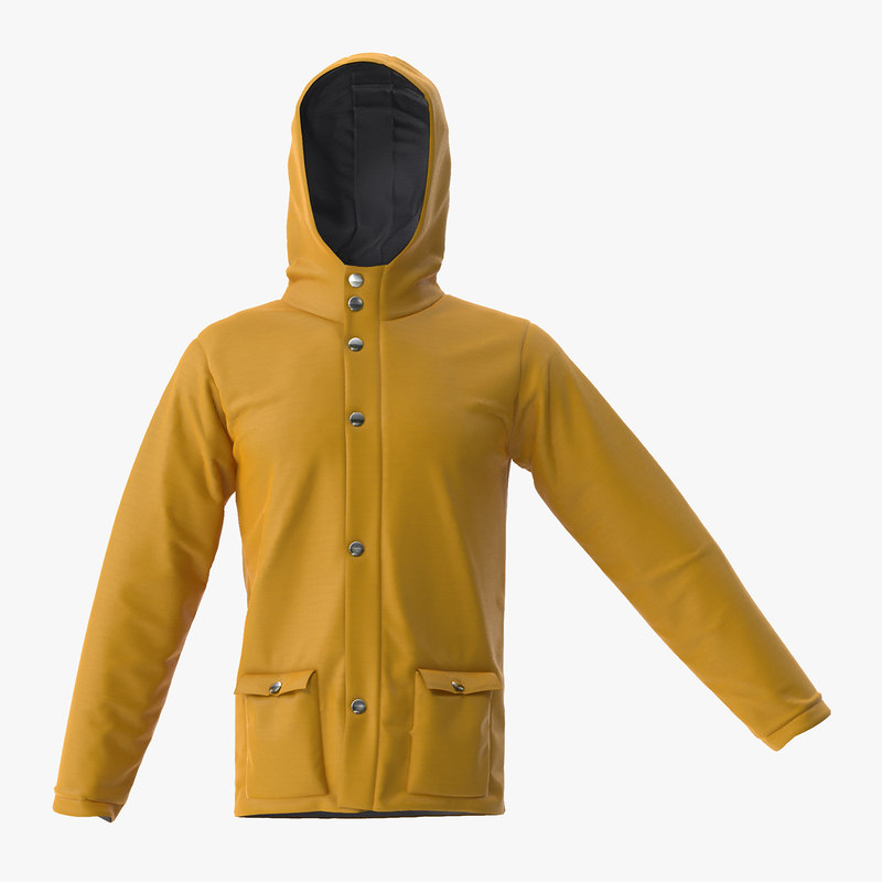 rain jacket 3d model