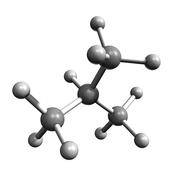 Isobutano Modelo 3D - TurboSquid 1020284