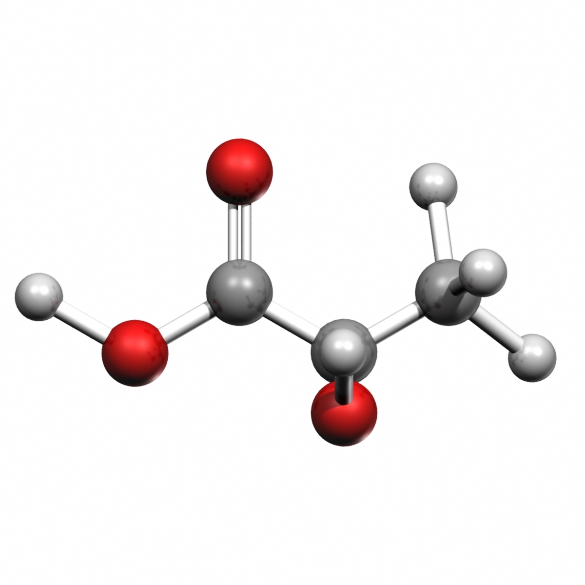lactic acid 3d model
