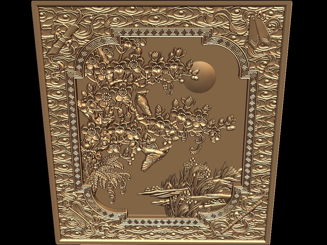 stl cnc router engraving 3ds free