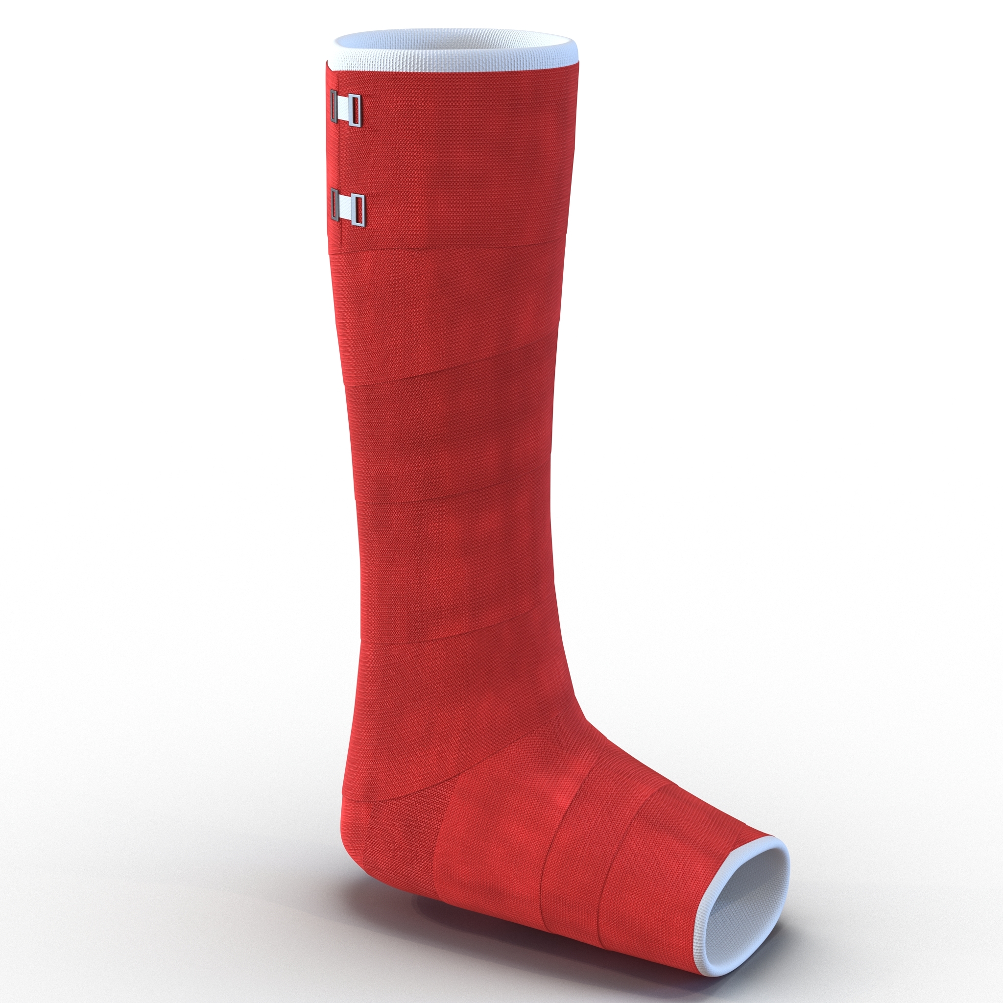 orthopedic cast leg 3d c4d
