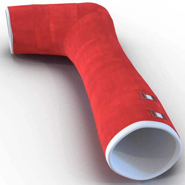 orthopedic cast leg 3d c4d