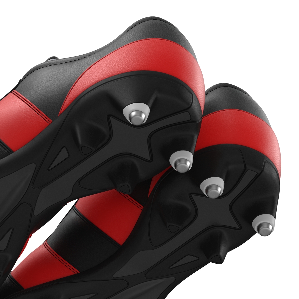 football boots 2 red c4d