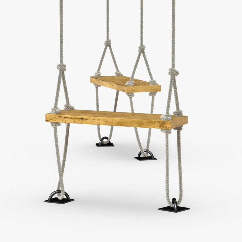 3d rope swing office space