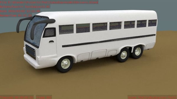 Bus Blender Models for Download | TurboSquid