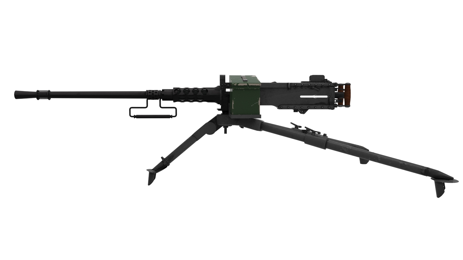 3d model m-2 50cal