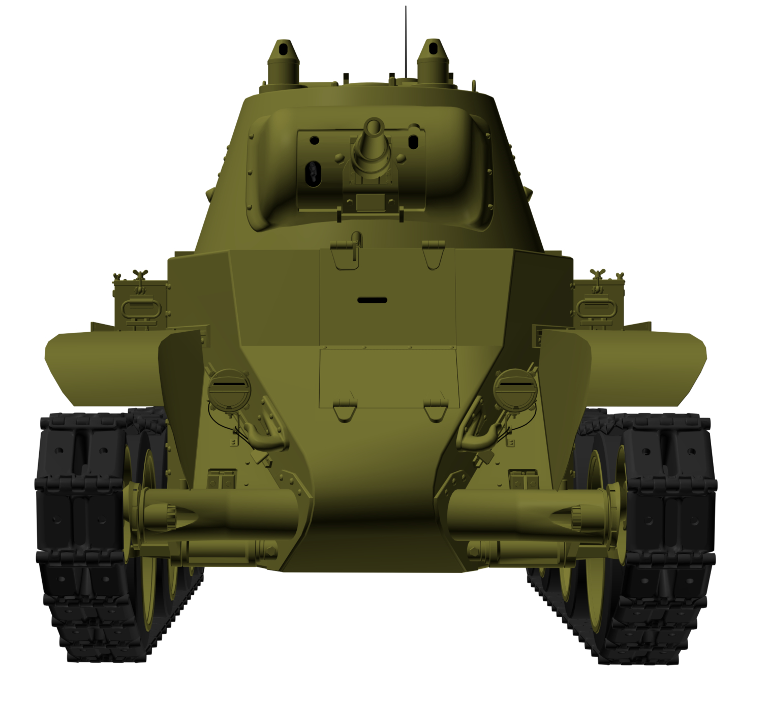 bt-7 tank 3d 3ds