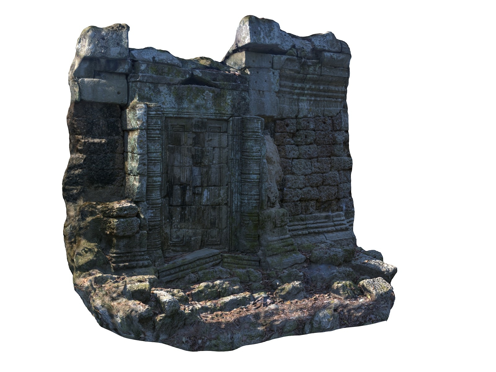 3d jungle secret gate 16k