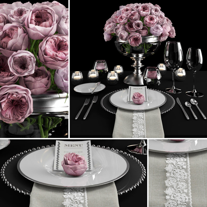 table setting roses max