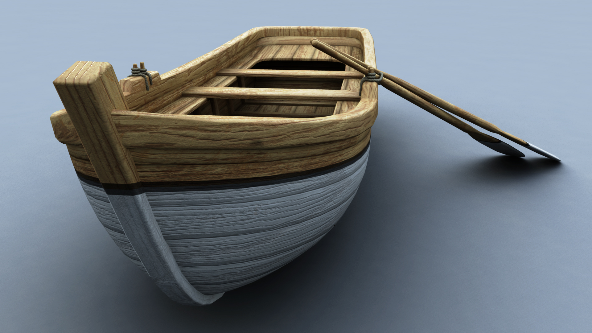 Modello 3D Barca di legno - TurboSquid 1021527