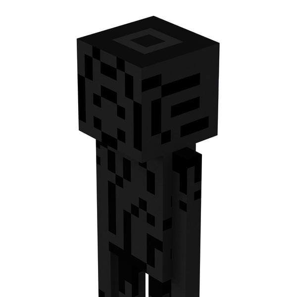 minecraft enderman 3d model