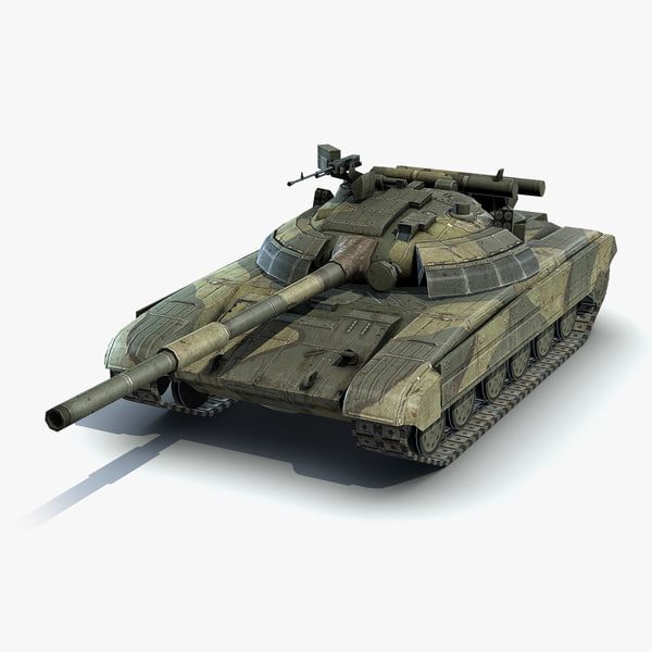 3D low-poly tank t-64 bm model - TurboSquid 1428864