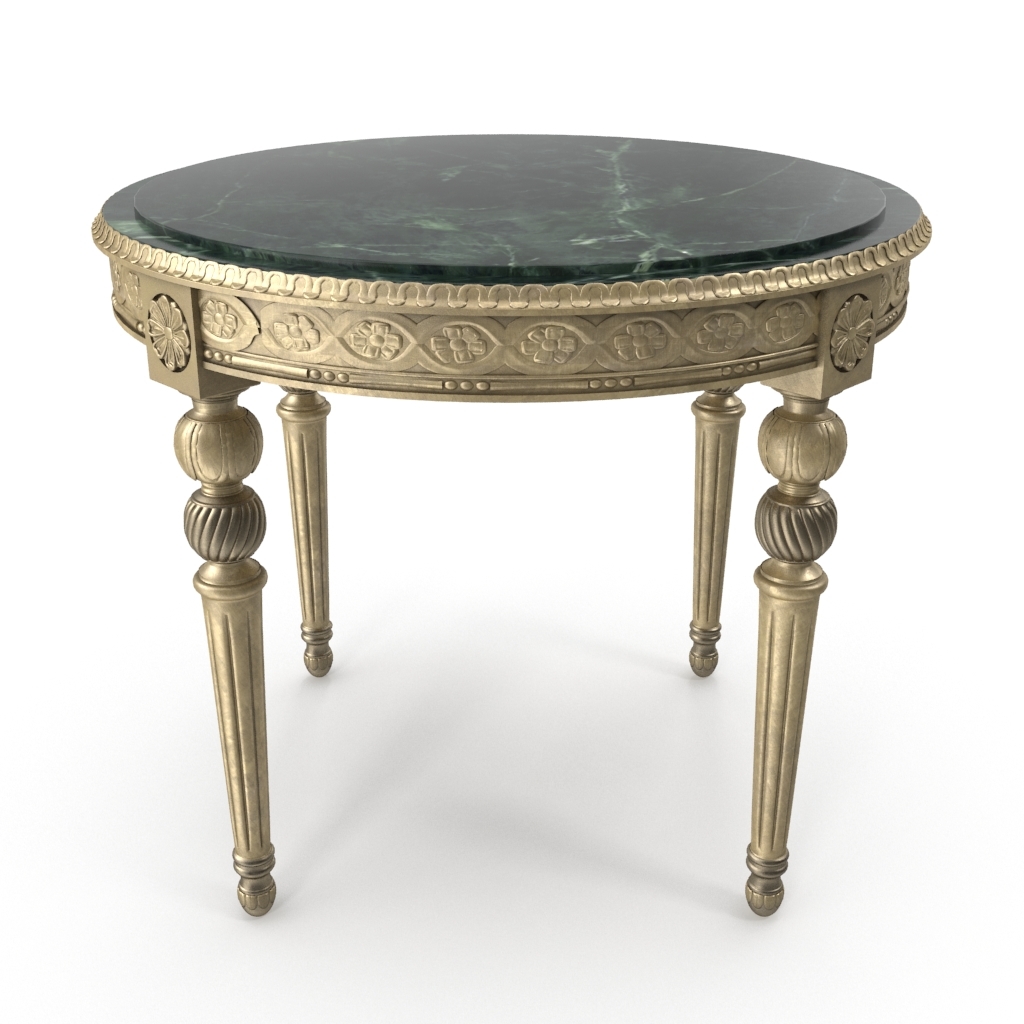 louis xvi table 3d model