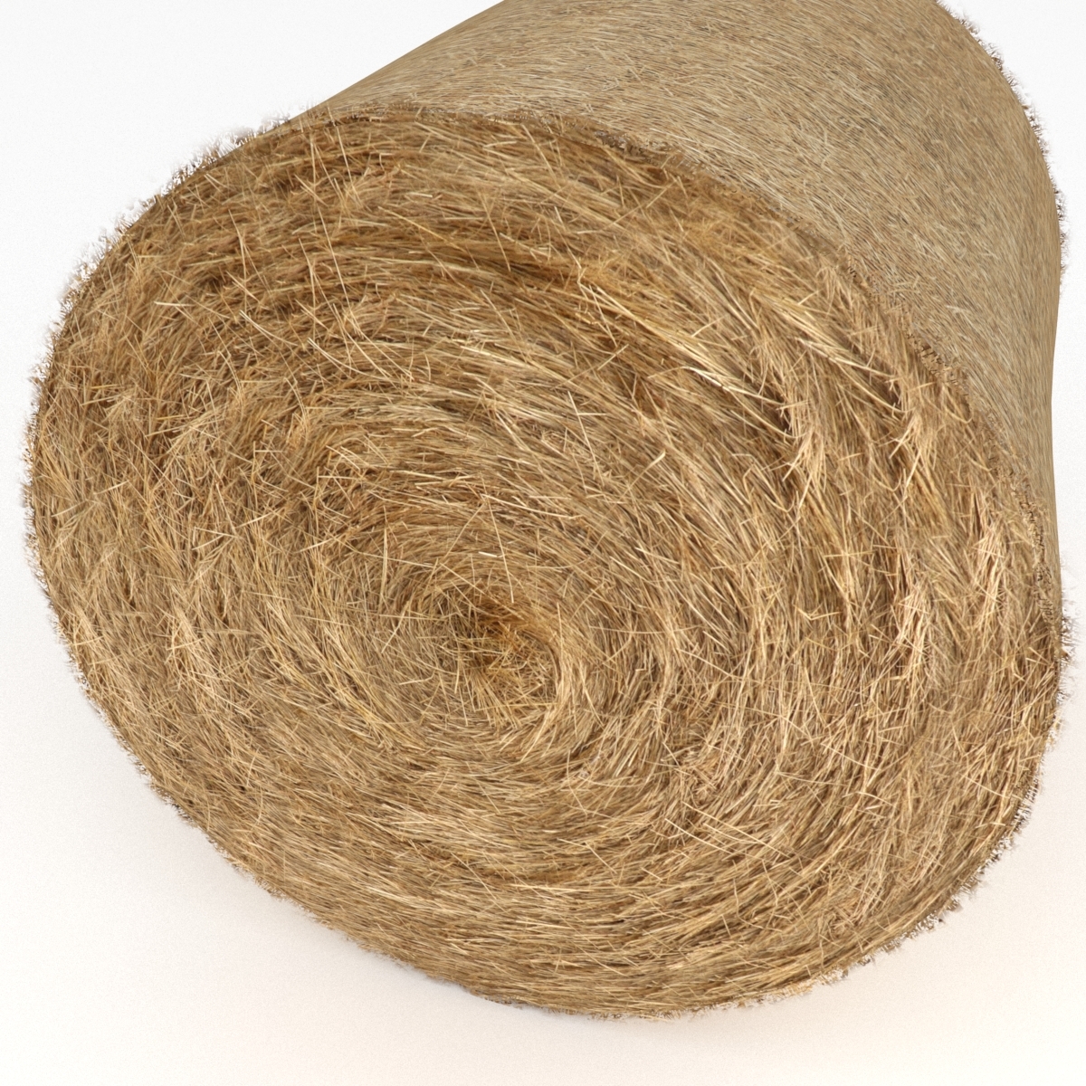 3d hay bale model