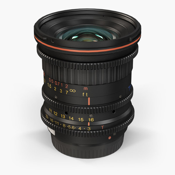 Camera Lens 3D Models for Download | TurboSquid