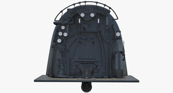 3d steam engine controls