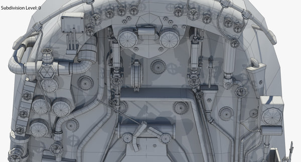 3d steam engine controls