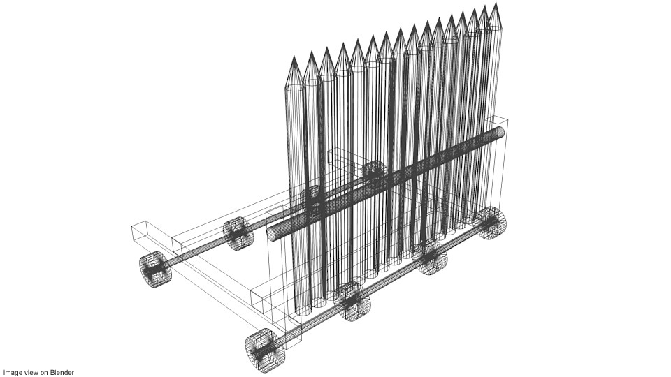 3d model of ramp ram siegecraft