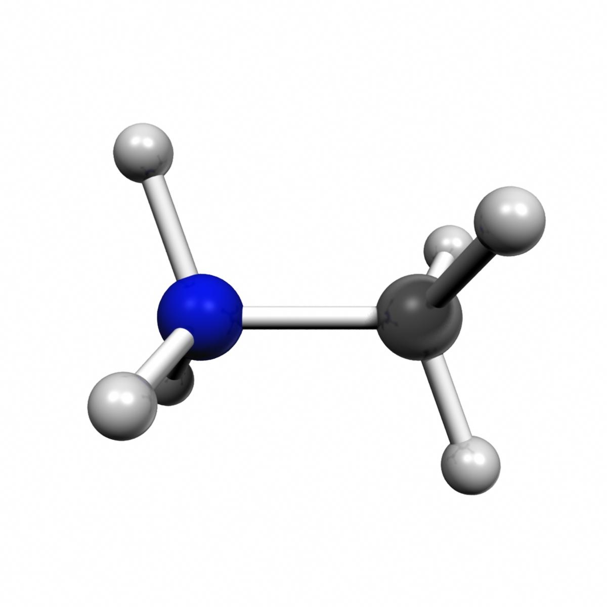 3d methylammonium ion model