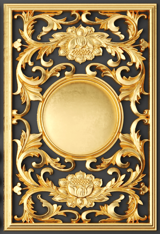 fretwork set 3d model