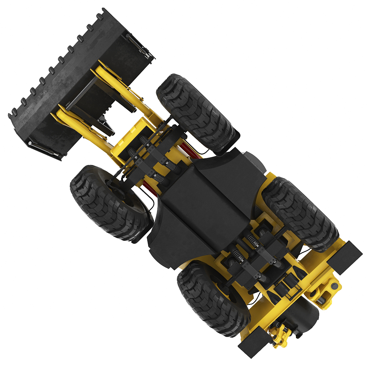 3d model backhoe loader