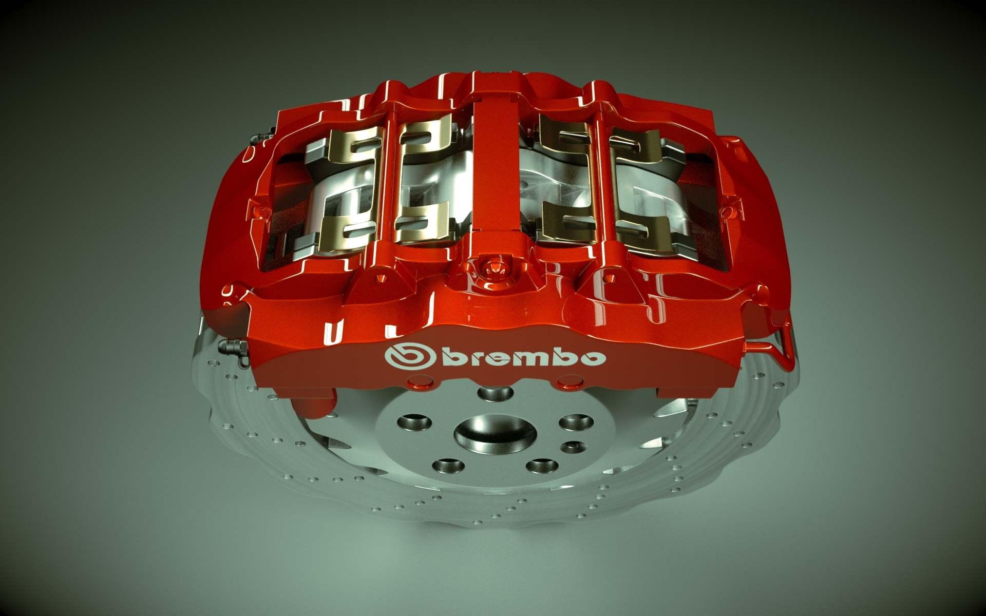 audi rs3 wave rotor 3d model