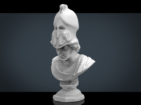 greek bust 3d model