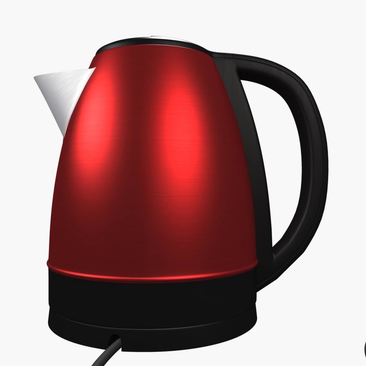 electric kettle 3d model