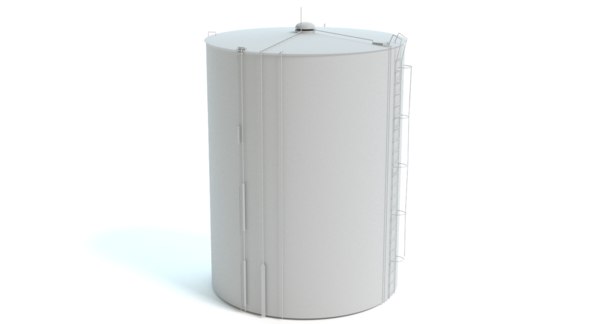 3d model water tank