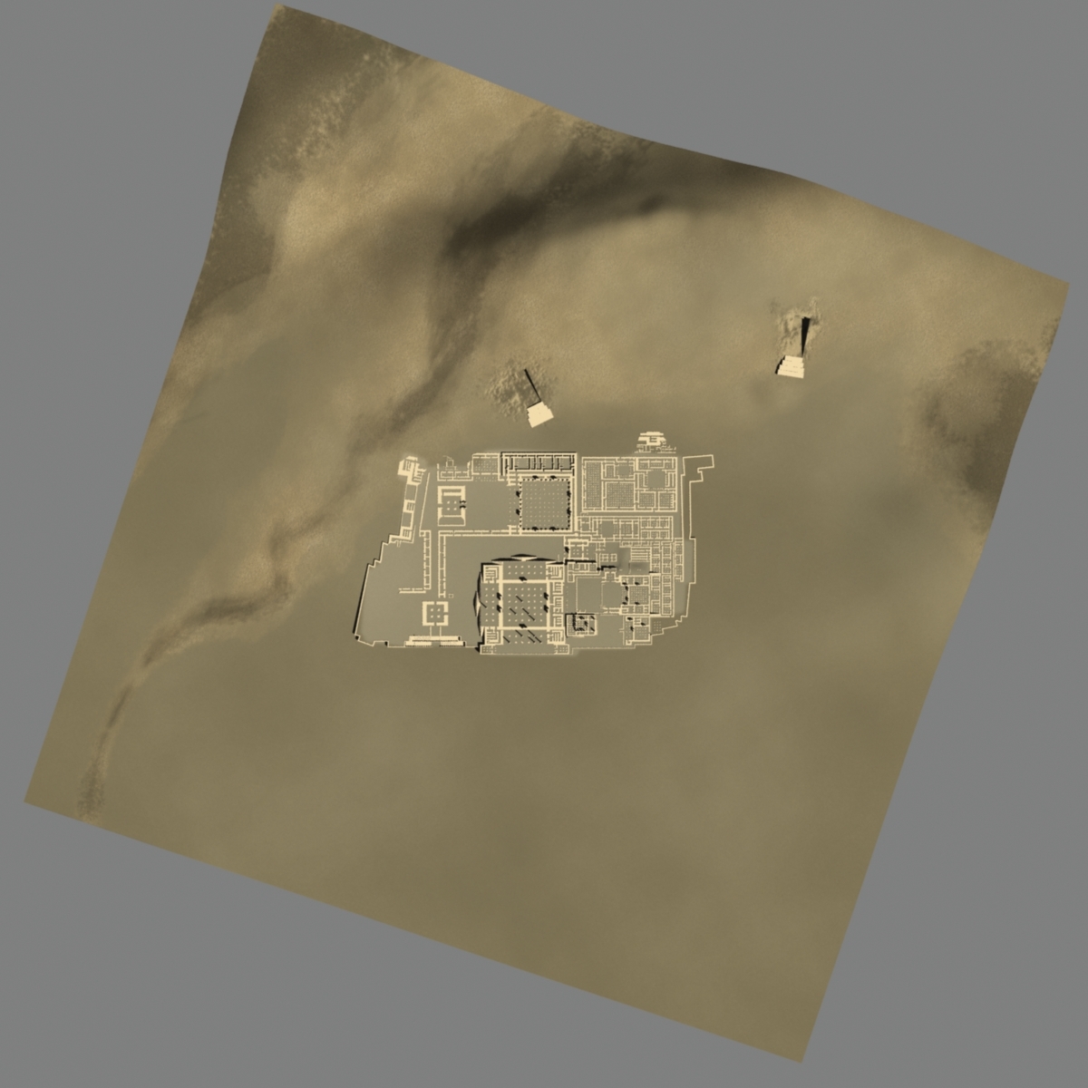 3d persepolis persian city model