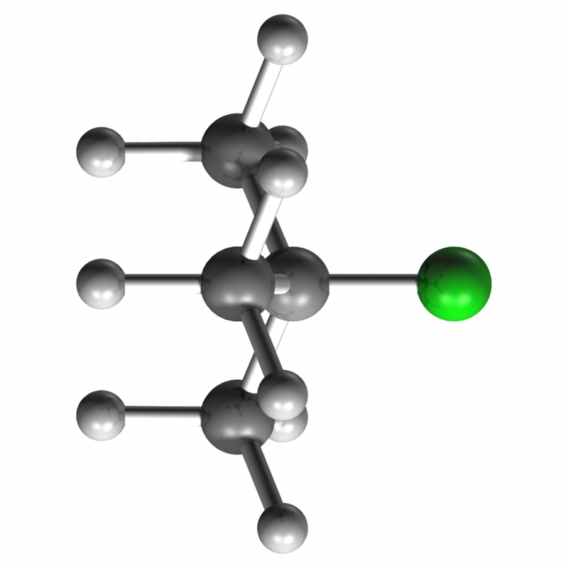 modelo 3d Cloruro de butilo T - TurboSquid 1022743