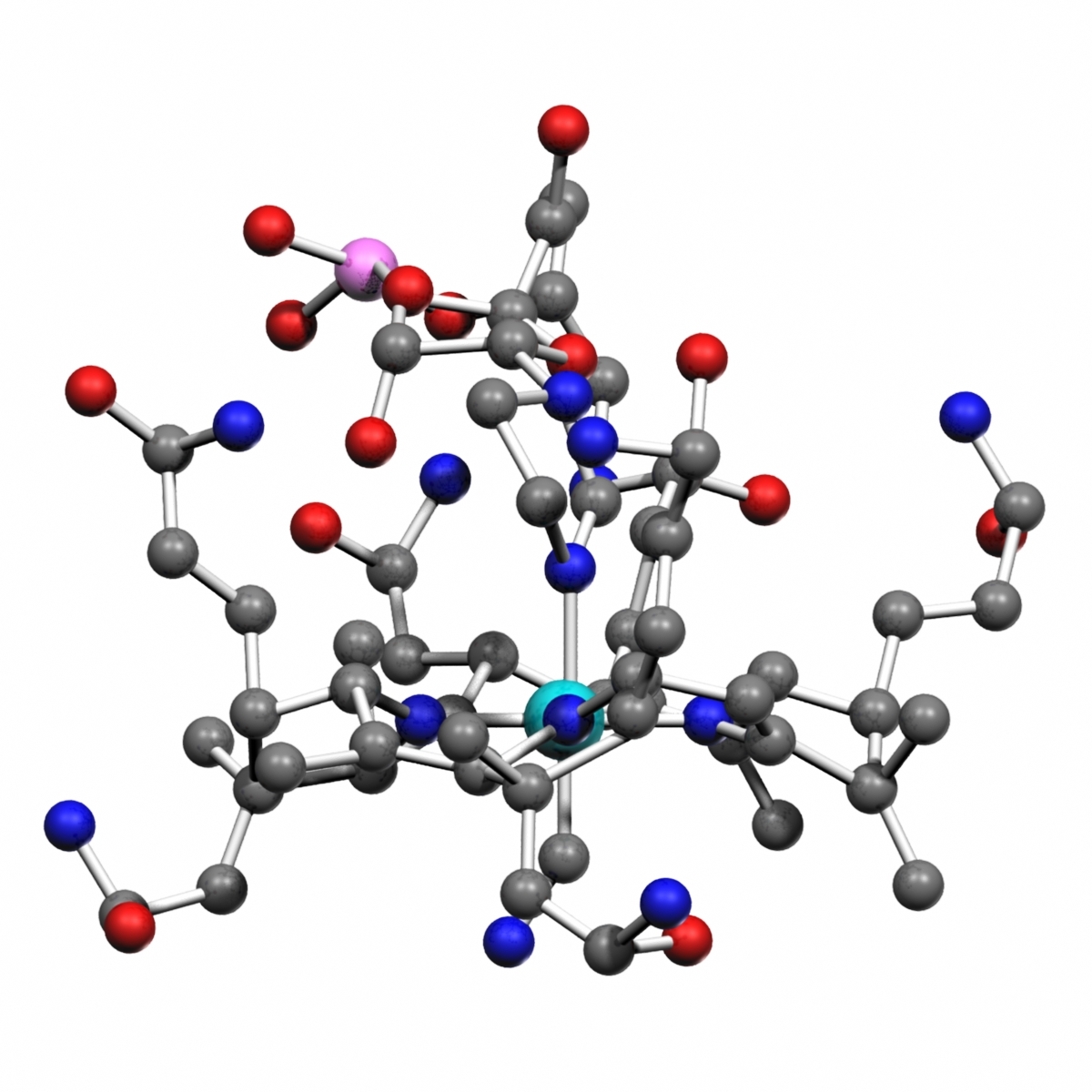 vitamin b12 3d model