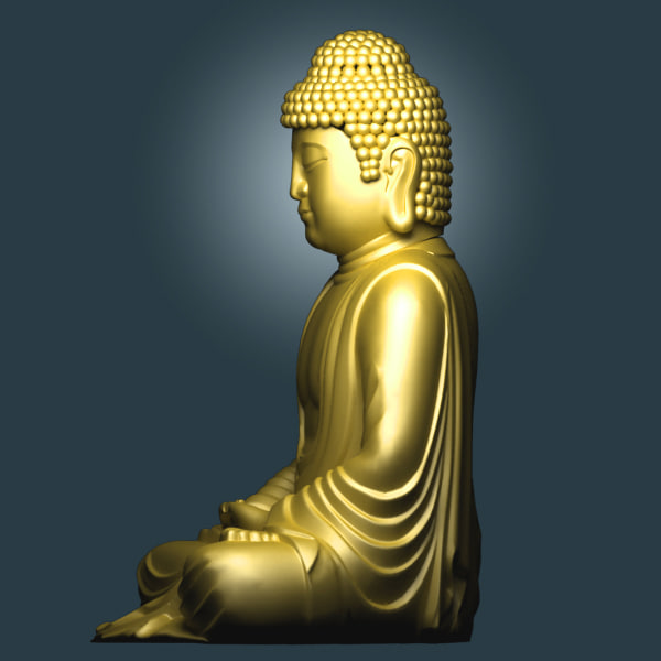 buddha 3d model