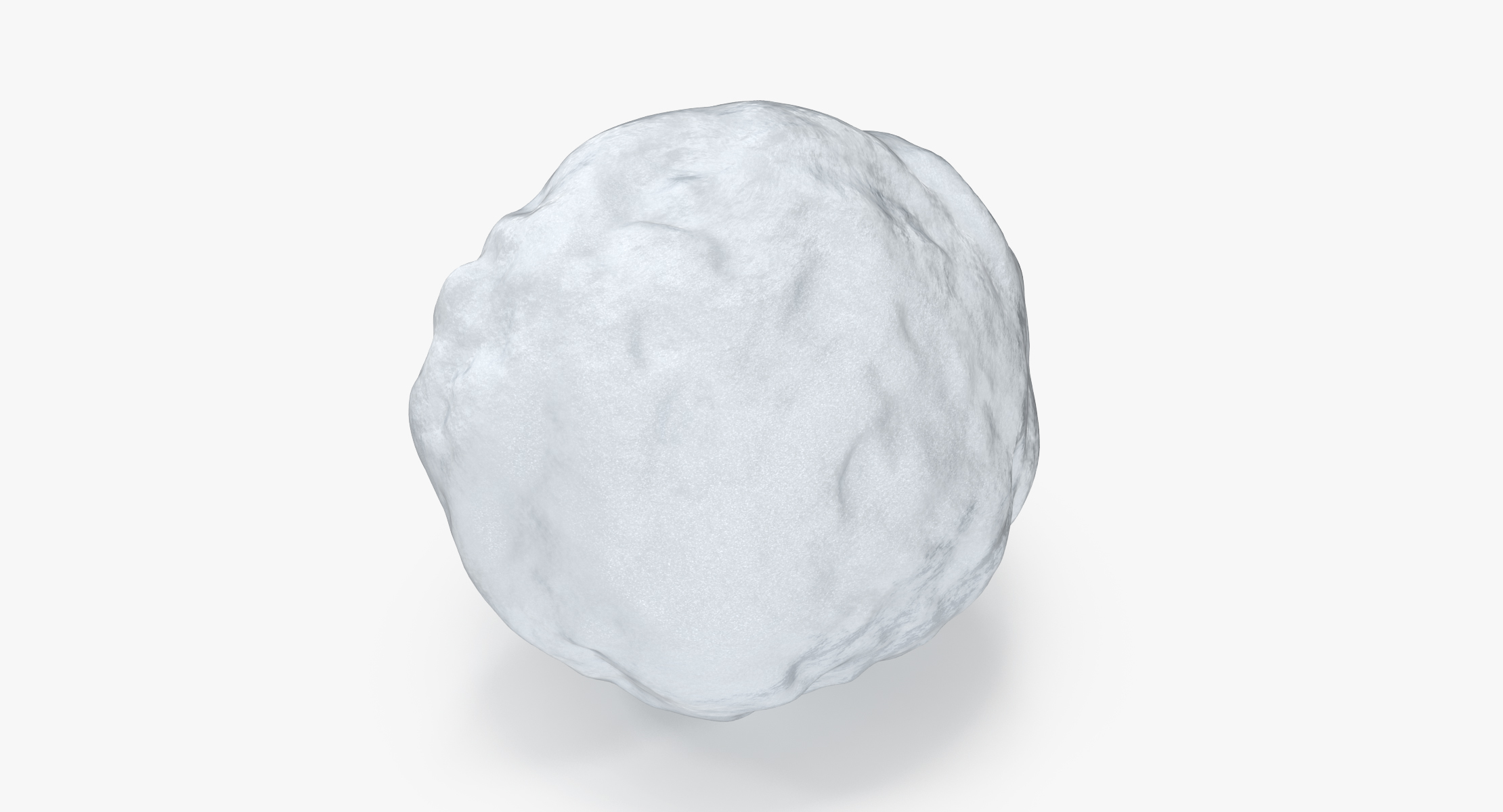 Snowmen snowballs 3D model - TurboSquid 1356542