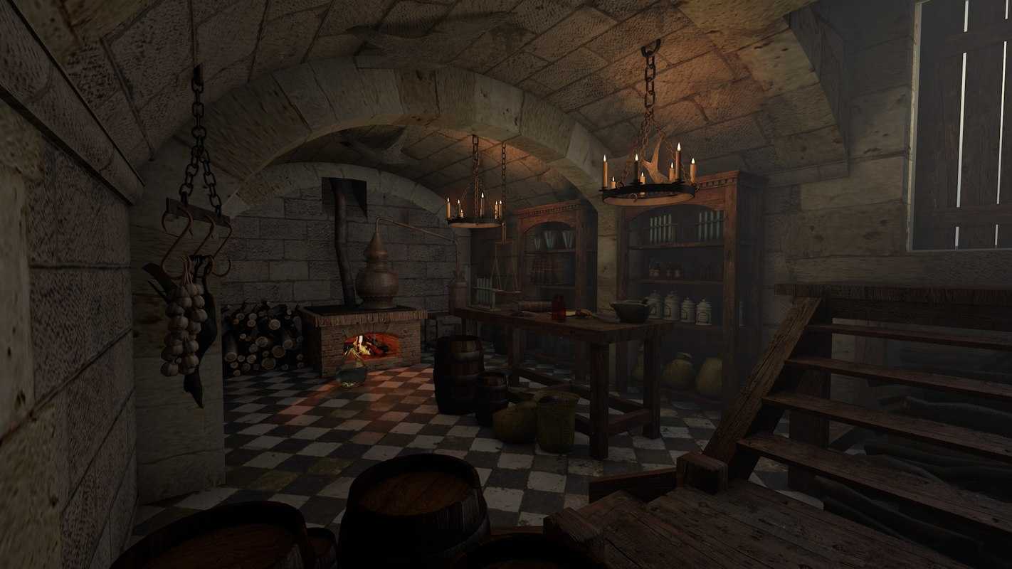 chemistry lab alchimist c4d