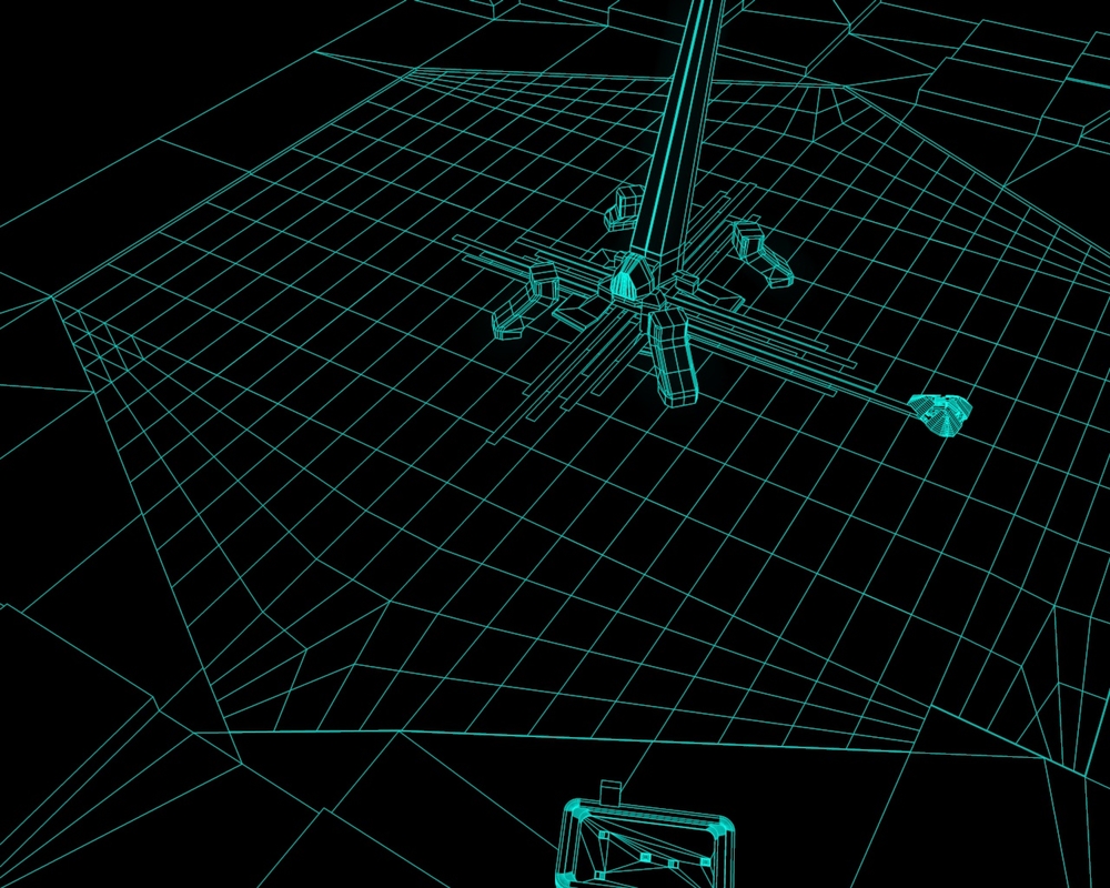 grid city tron 3d model