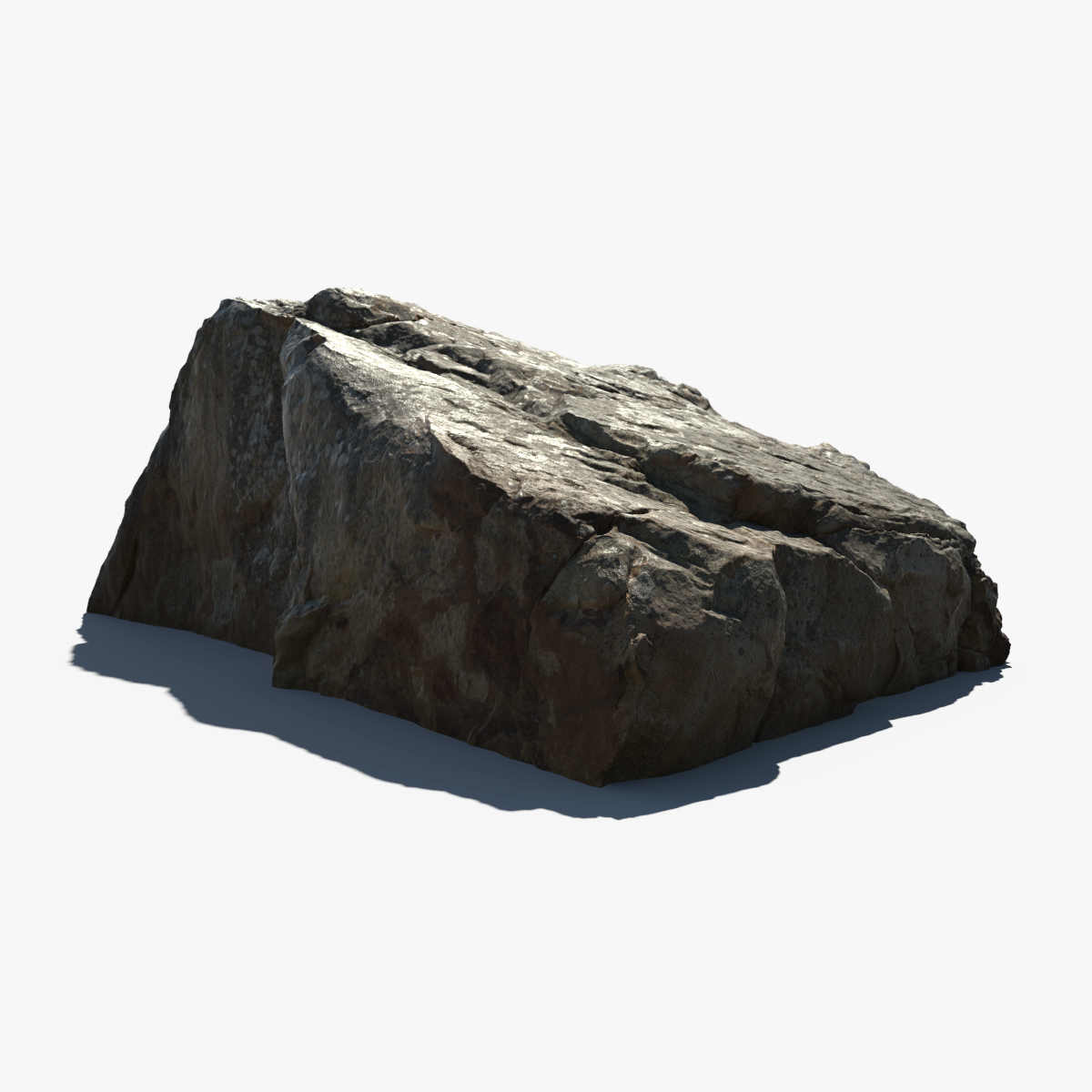 3d model scan rock