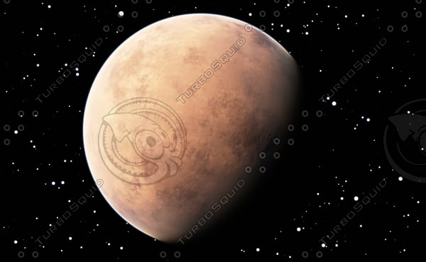 Texture JPEG planet Mars red
