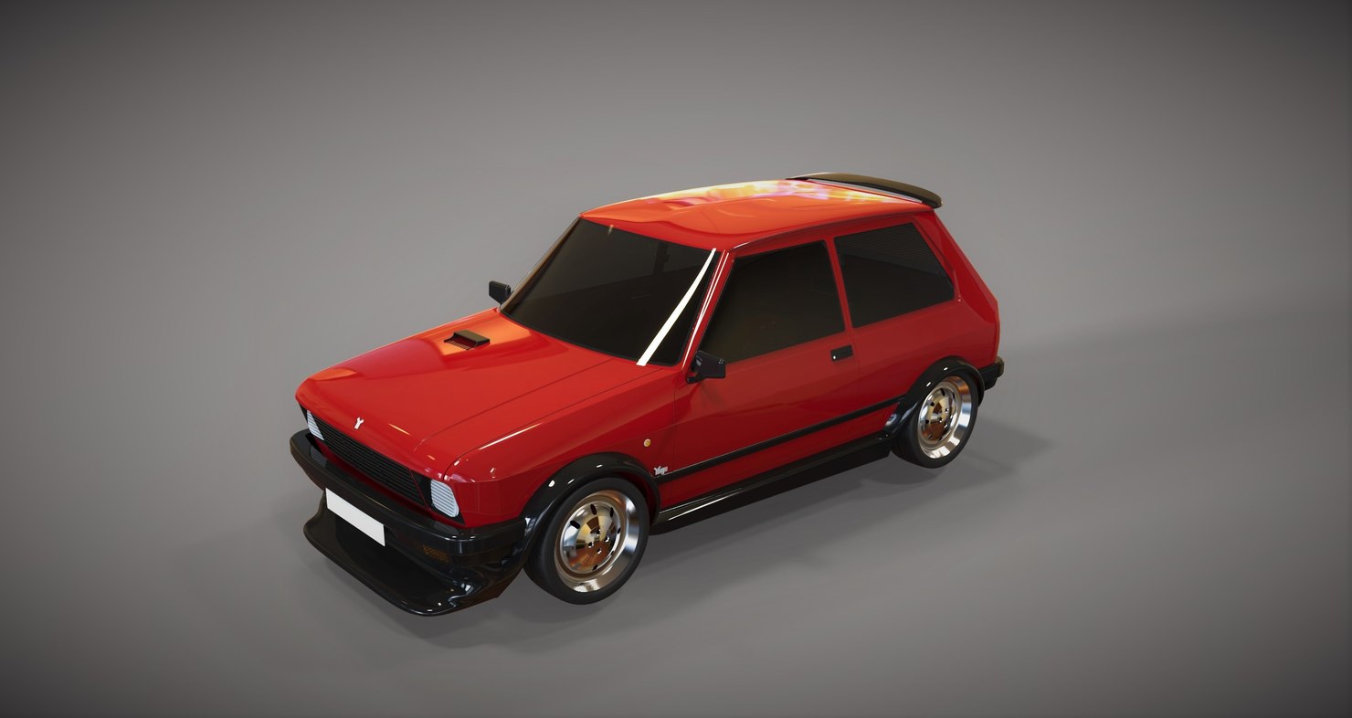 yugo 55 tuning 3d model