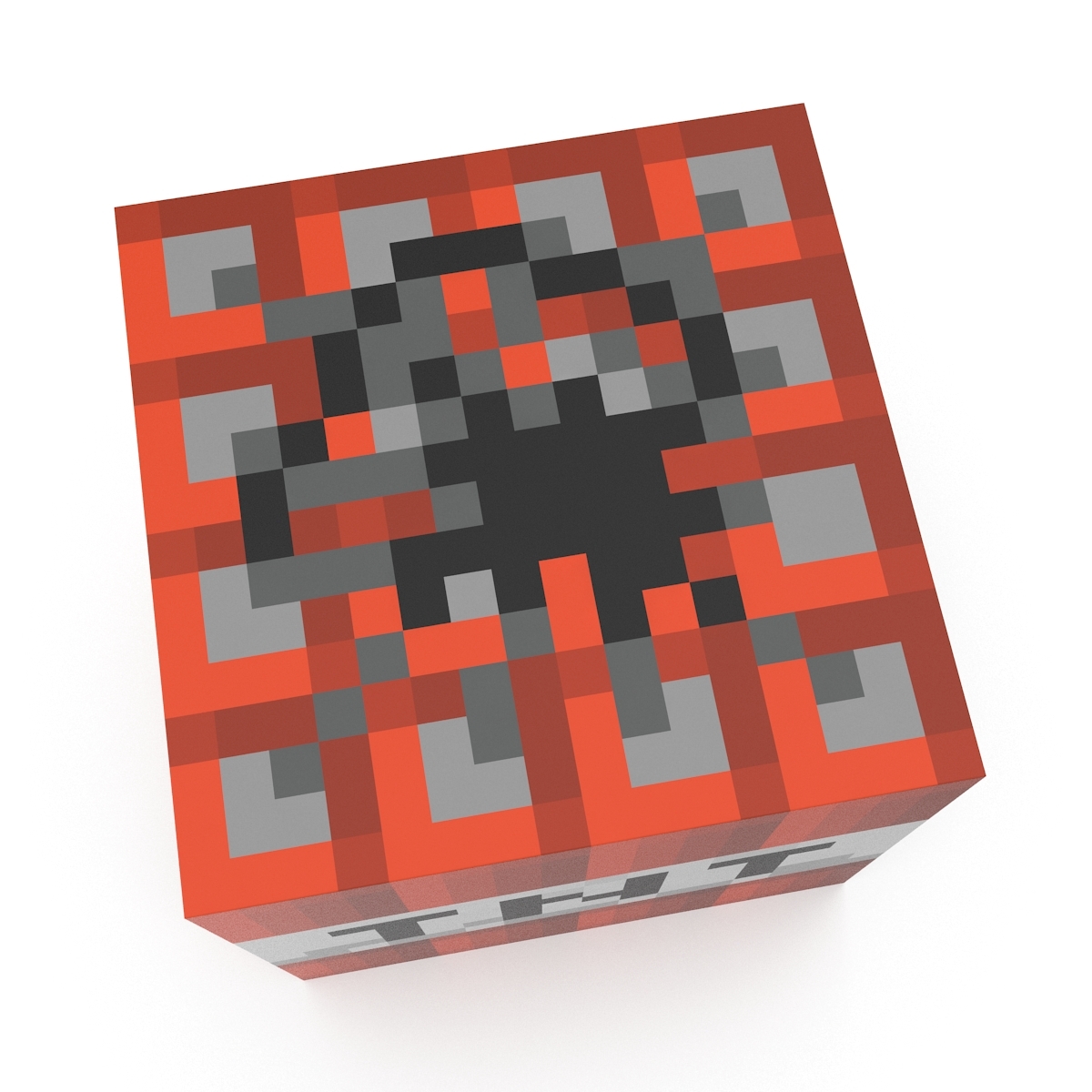 3d minecraft tnt model