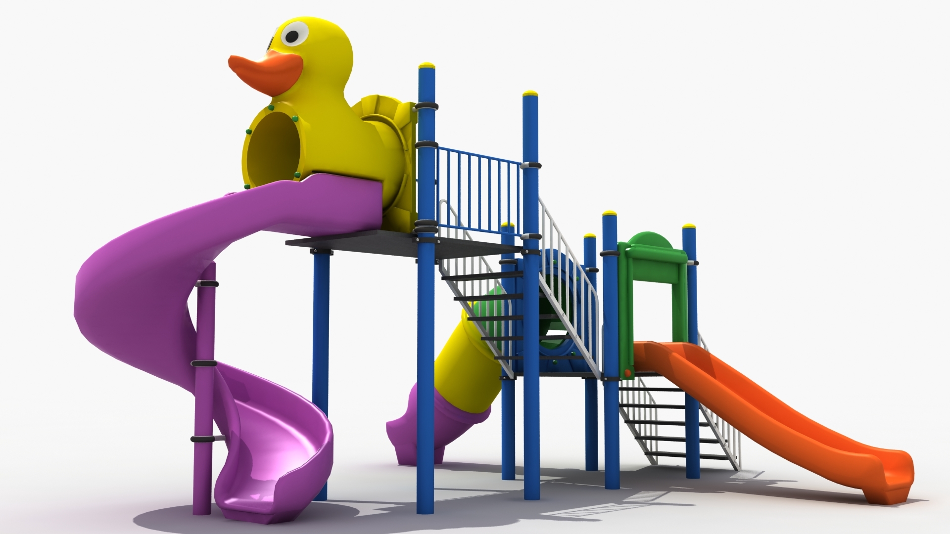 3d outdoor playground model
