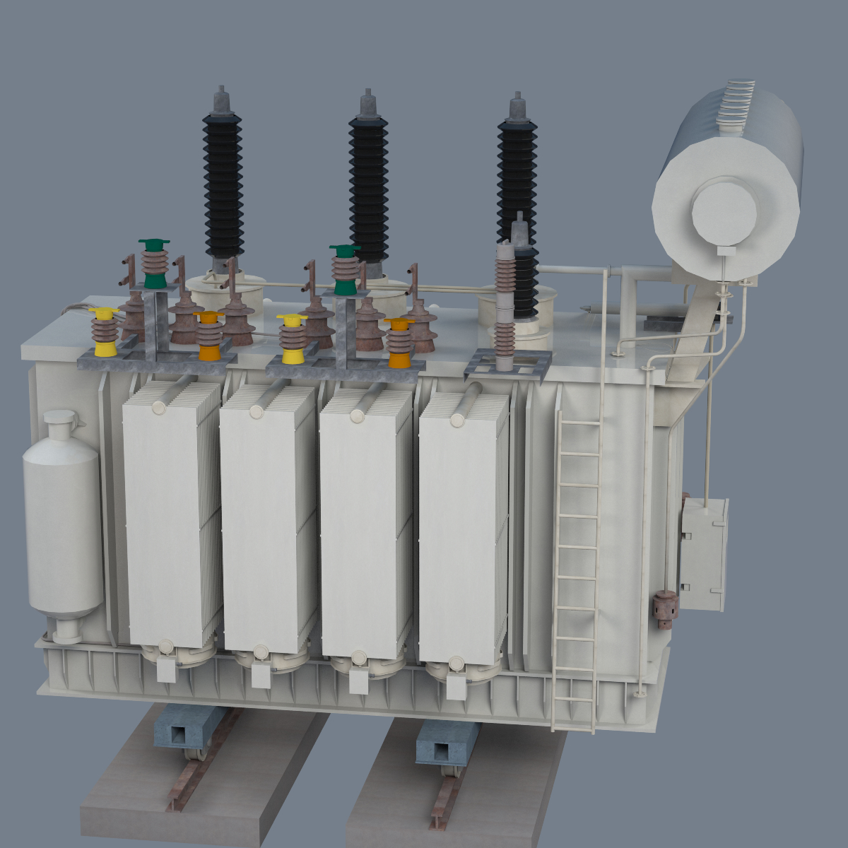 modelo 3d Transformador eléctrico tipo 1 - TurboSquid 1024107