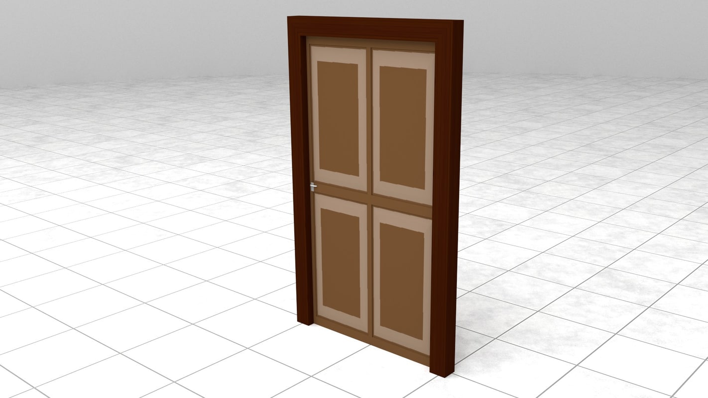 modelo 3d Puerta - TurboSquid 1024165